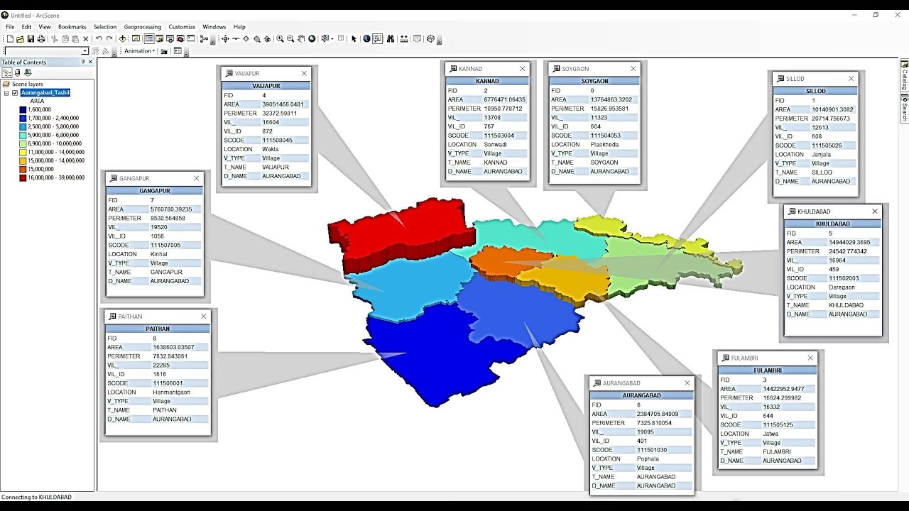 How to Create a 3D View of an Area in ArcMap: A Step-by-Step Guide - YouTube