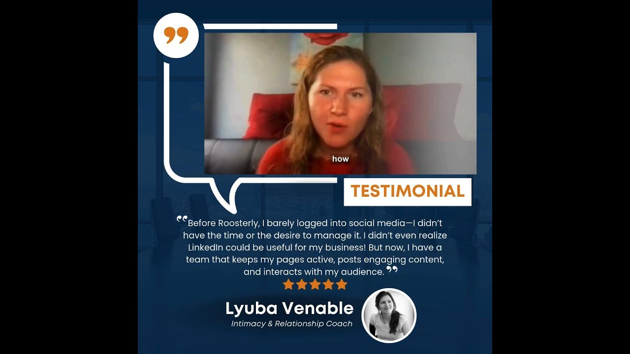 TESTIMONIAL: Lyuba Venable, Intimacy & Relationship Coach - YouTube