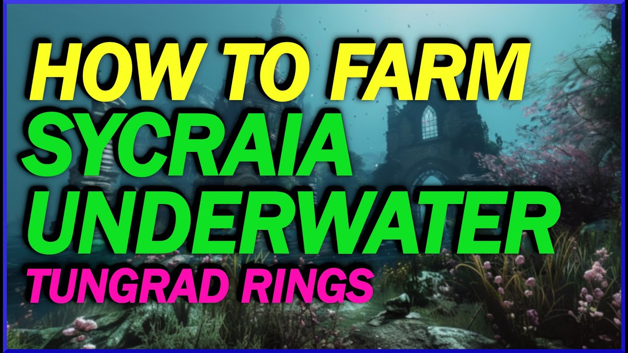 [BDO] How To Farm Tungrad Rings In Sycraia Underwater - One Of The Best ...
