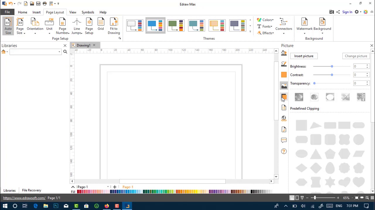 واجهة برنامج Edraw max - YouTube