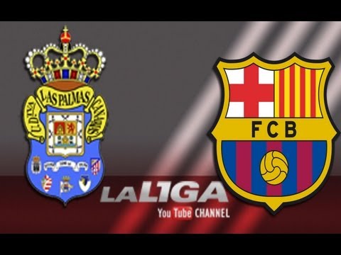 Resumen de UD Las Palmas (3-3) FC Barcelona B - HD