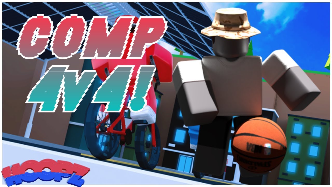Comp 4v4 Game! (Roblox Hoopz) - YouTube