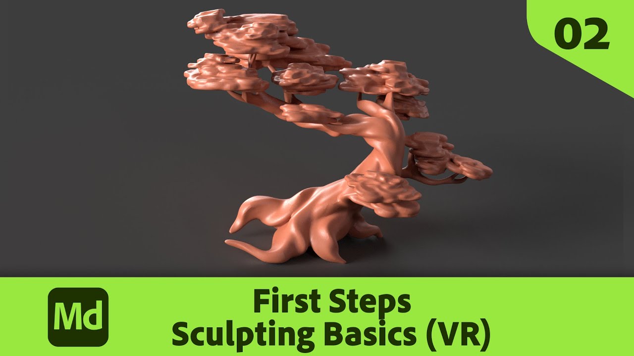 First Steps with Substance 3D Modeler - 02 Sculpting Basics (VR Mode ...