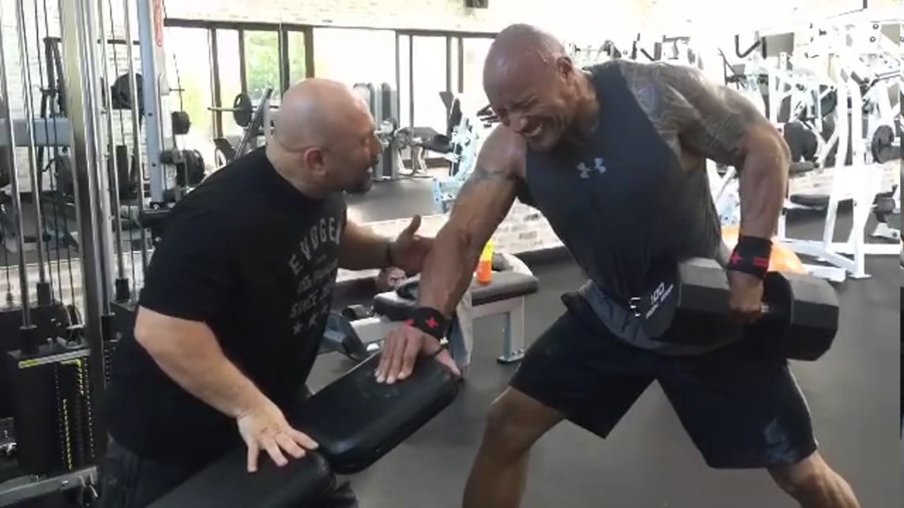 EXPLOSIVE Workout THE ROCK - Dwayne Johnson - FITNESS Motivation - YouTube