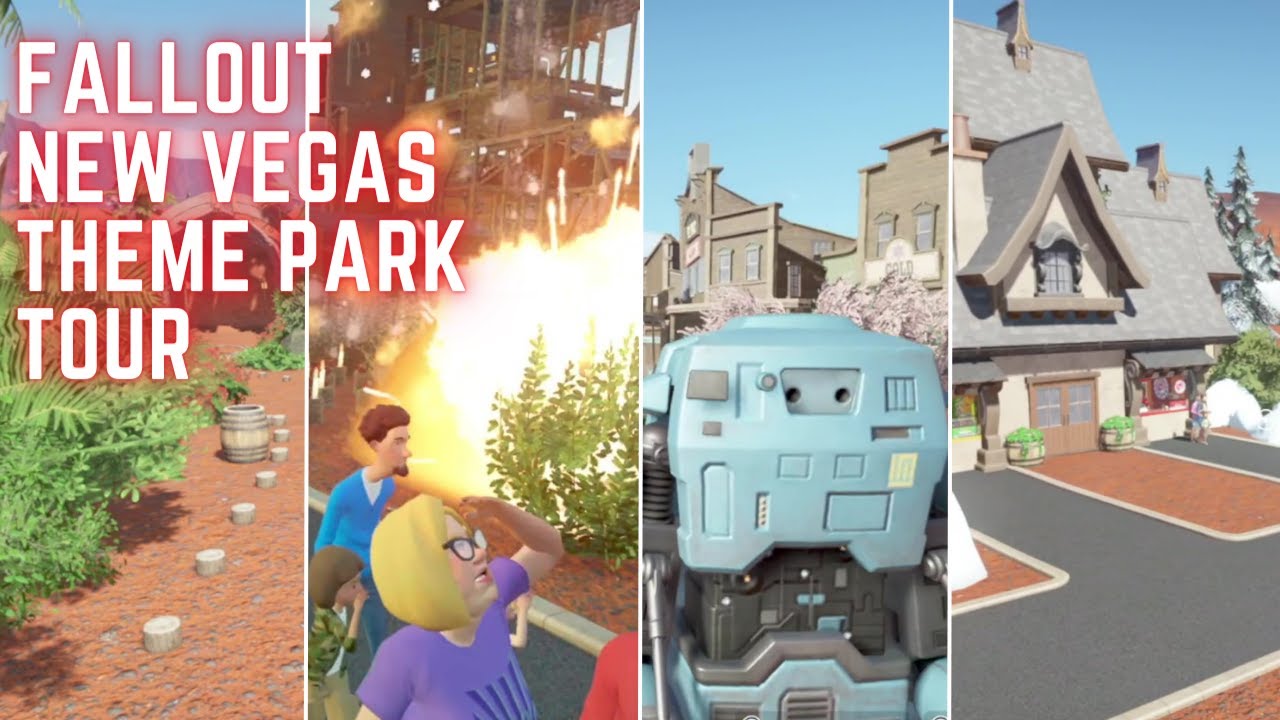 COMPLETE Fallout New Vegas Theme Park TOUR *With Ride POV* - YouTube