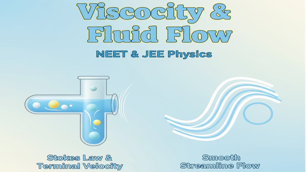 Mechanical Properties of Fluids - 4 | Viscosity, Stokes Law, Terminal ...