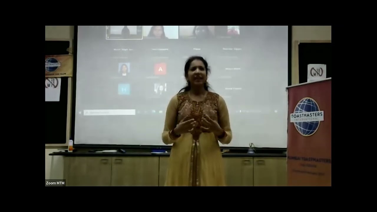 Toastmasters - Presiding officer address - YouTube