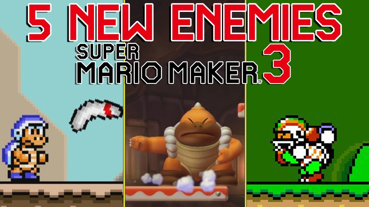 5 Enemies We Need for Super Mario Maker 3 - YouTube