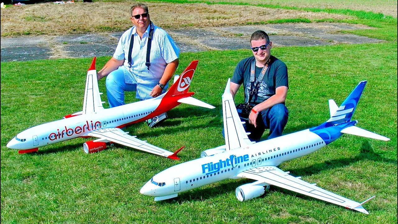 2 RC BOEING 737 MAX IN SYNCRON FLIGHT / AWESOME AND STUNNING FLIGHT ...