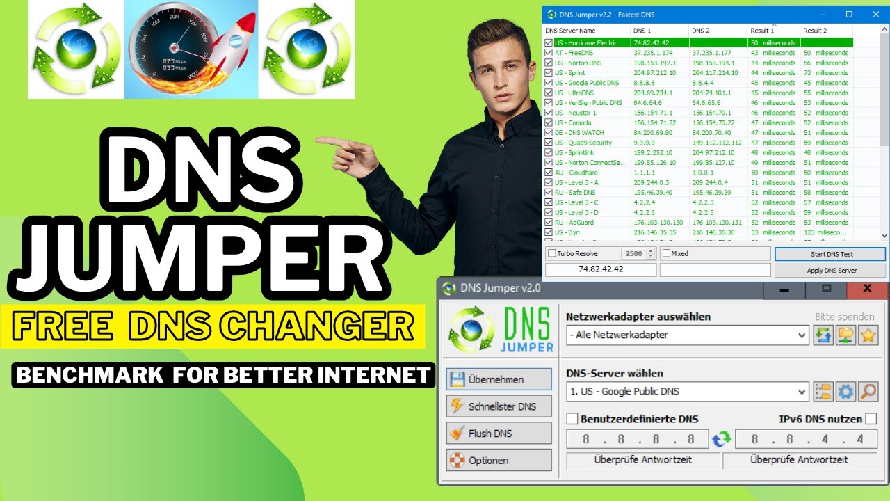boost your internet speed with DNS Jumper - YouTube