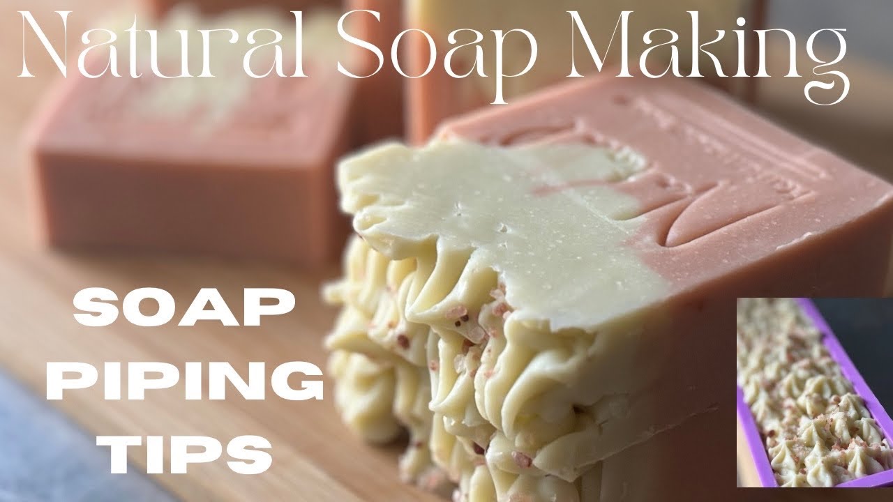 SOAP PIPING TIPS (COLD PROCESS) - YouTube