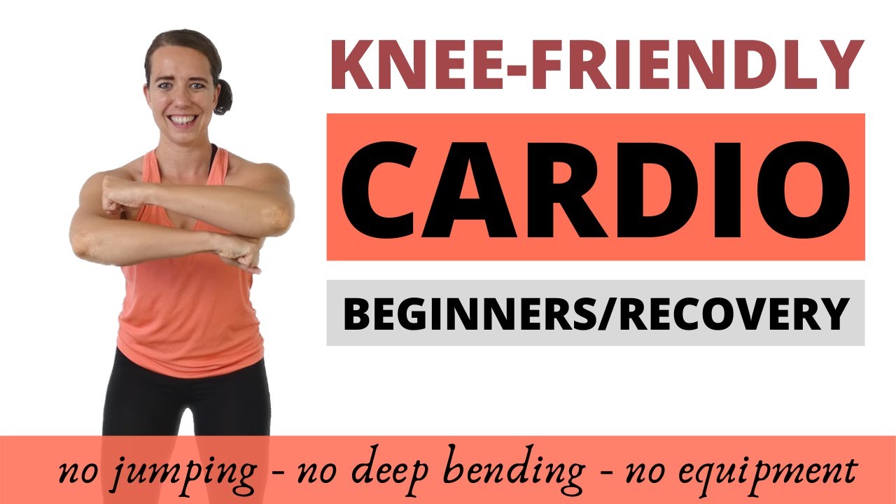 30 Min CARDIO Workout for BEGINNERS with Marischa – Knee Friendly - YouTube