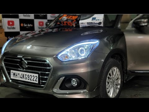 DZIRE ZXI CNG MODIFIED TO DZIRE SPORTS...!! - YouTube