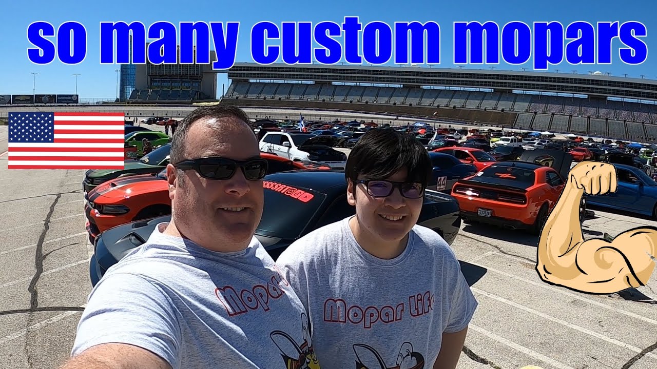 Mopar Heaven WAM Show at Texas Motor Speedway 2023! Custom Challengers ...