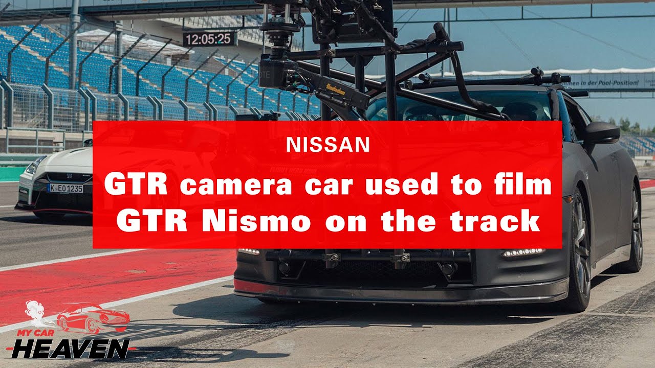 Twin Turbo 3.8 V6 Nissan GTR camera car used to film Nissan GTR Nismo ...
