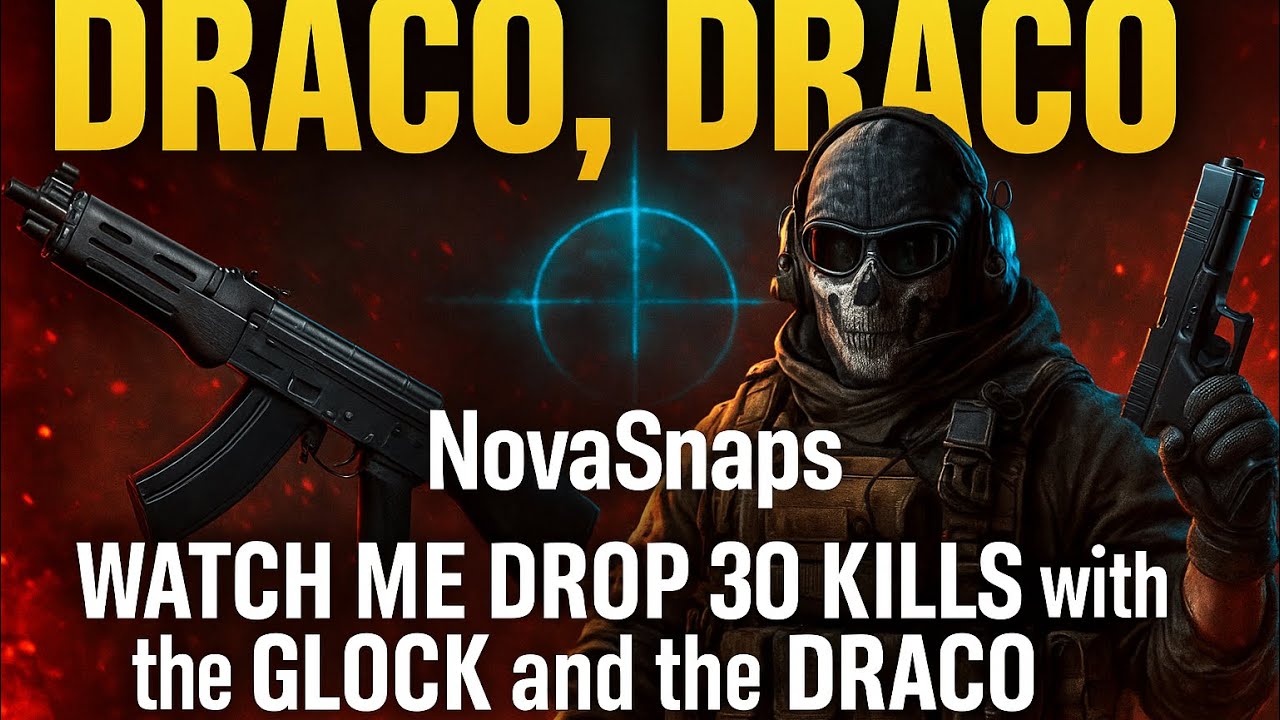 30 Kills with the Glock & Draco 🔥 HOOD CLASS Went CRAZY! - YouTube