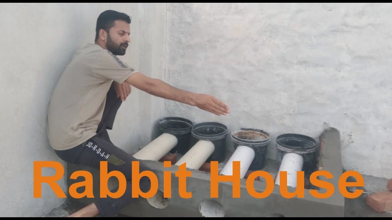 How to make Rabbit house l Step by Step Rabbit House Tutorial l Rabbit ...