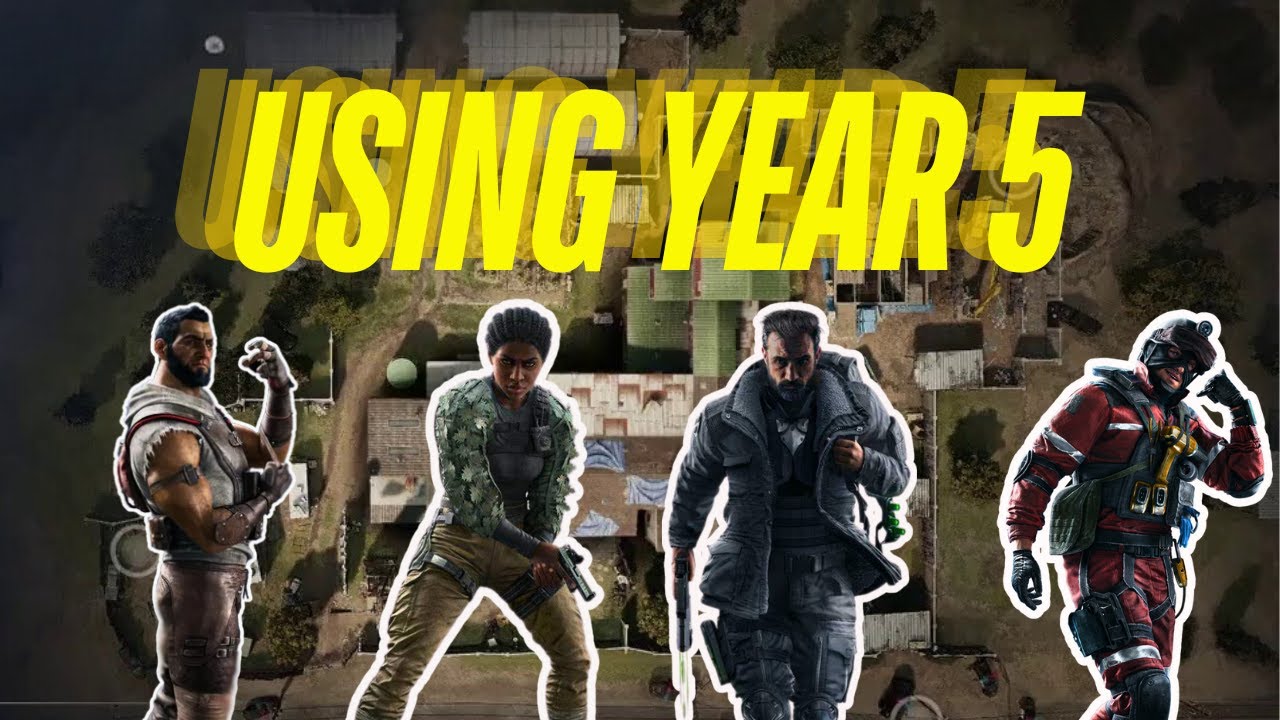 Using Every Year 5 Operators | Rainbow Six Siege - YouTube