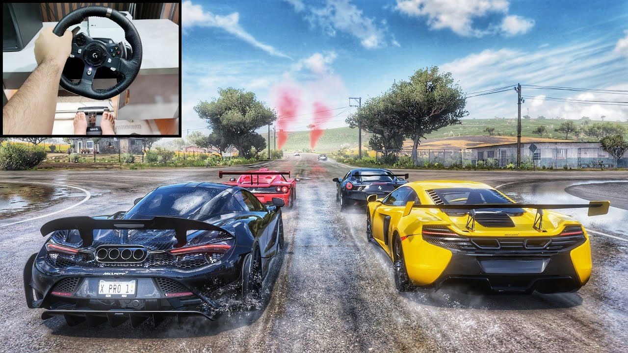 1200HP McLaren 765LT | Forza Horizon 5 | RACING CONVOY | Drag Race ...