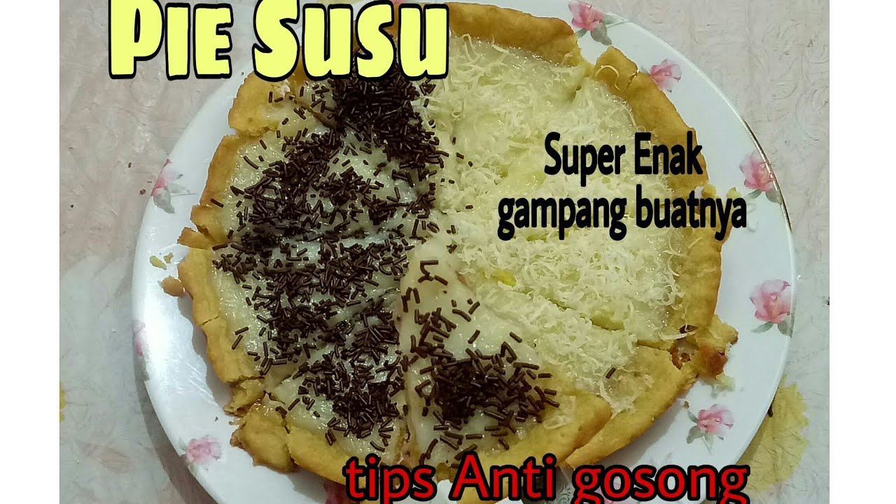 Pie Susu Keju, enak Gampang banget ternyata buatnya - YouTube