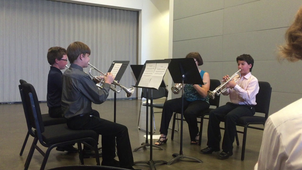 Parker Trumpet Recital 4/27/2017 - Too Fat Polka - YouTube