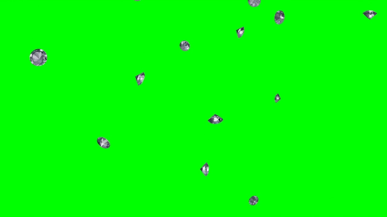 Diamond green screen - YouTube