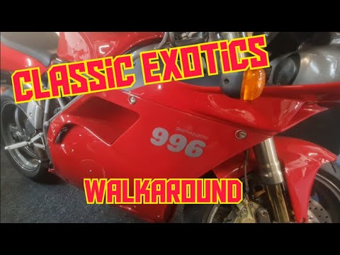 Exotic classic Motorcycle showroom walkaround MV Agusta - YouTube