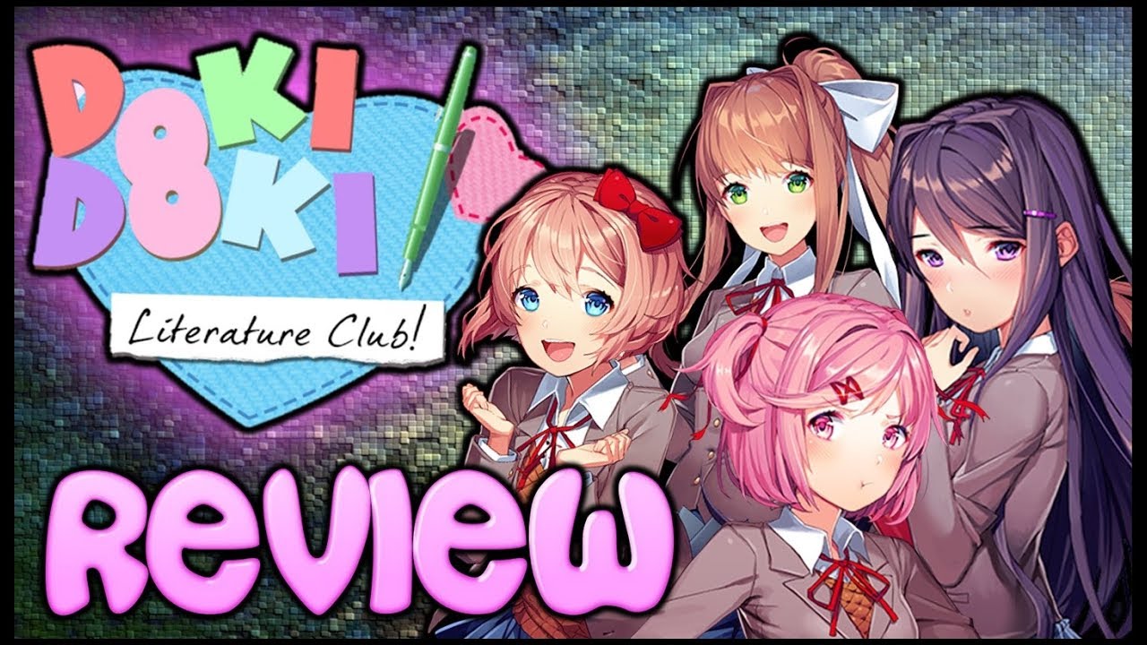 [April Fools] Doki Doki Literature Club: Review | Falkrum Tales - YouTube