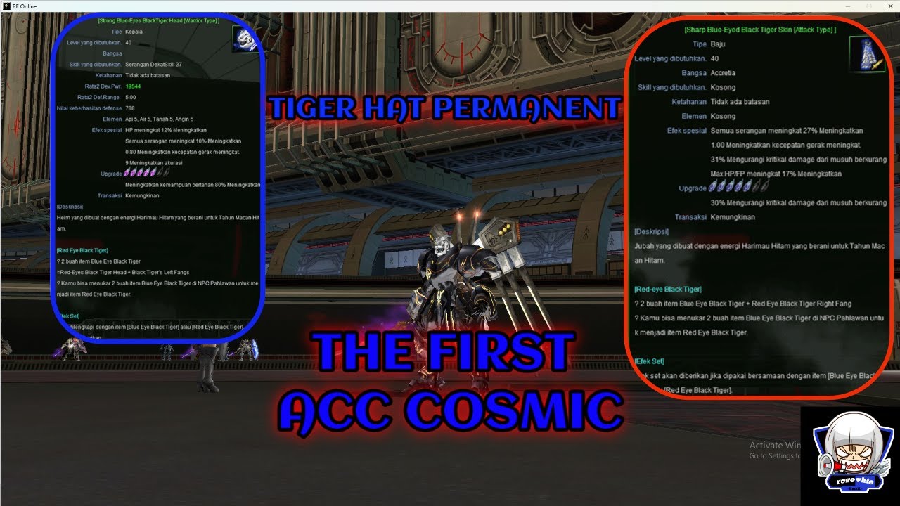 RF REMASTERED!!!!( COSMIC ) 1ST TIGER SET AT ACC COSMIC - YouTube