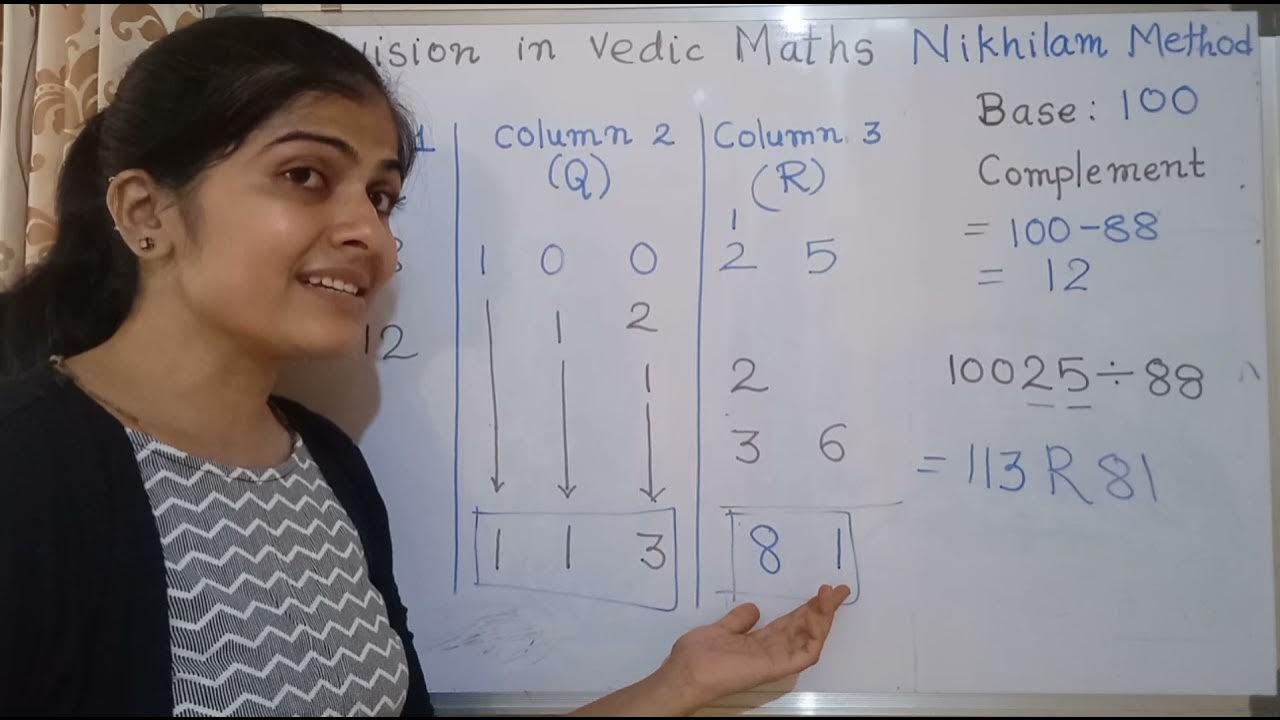 Division | Without subtraction | in | Vedic Math | |Nikhilam method | Part 18 - YouTube