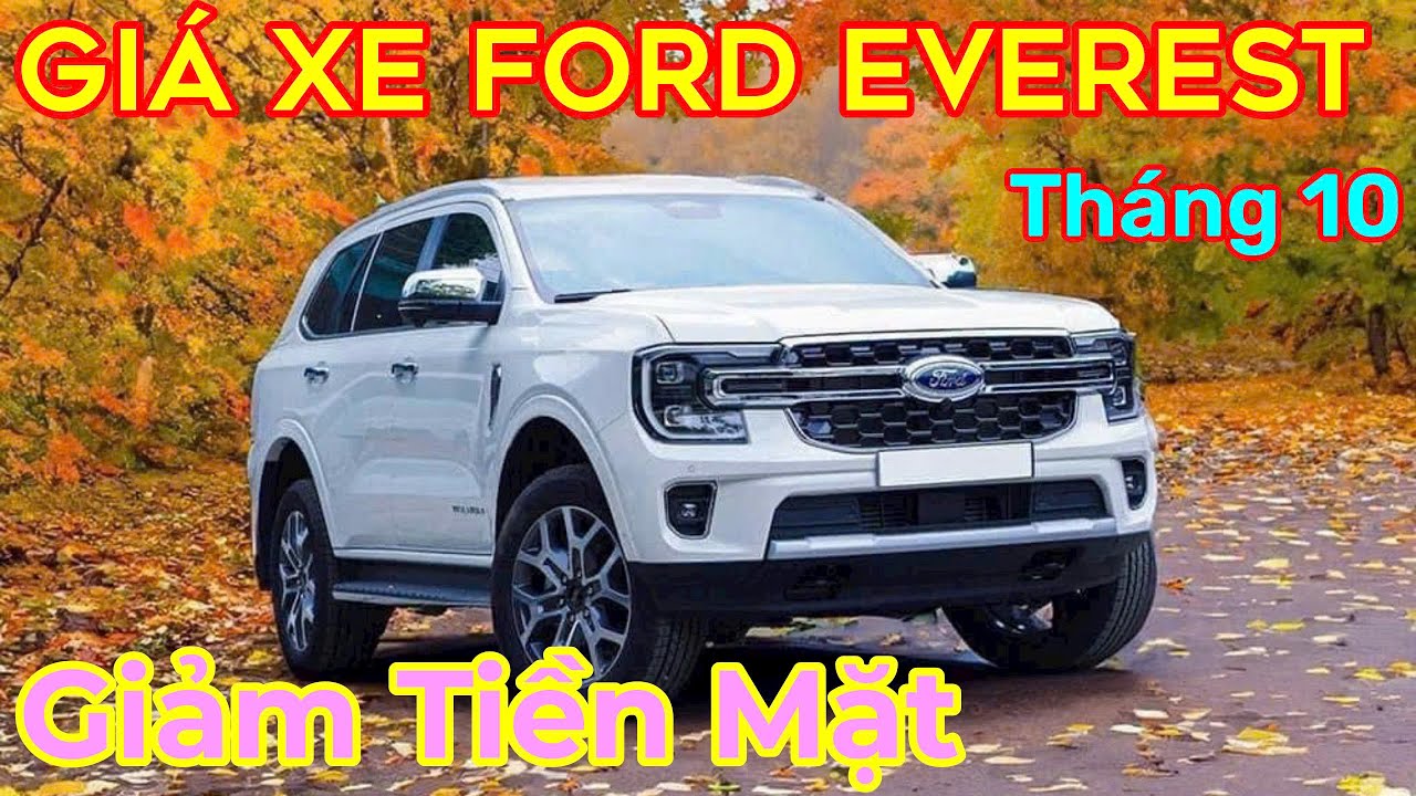 Giá Xe Ford Everest Titanium Tháng 10 - YouTube