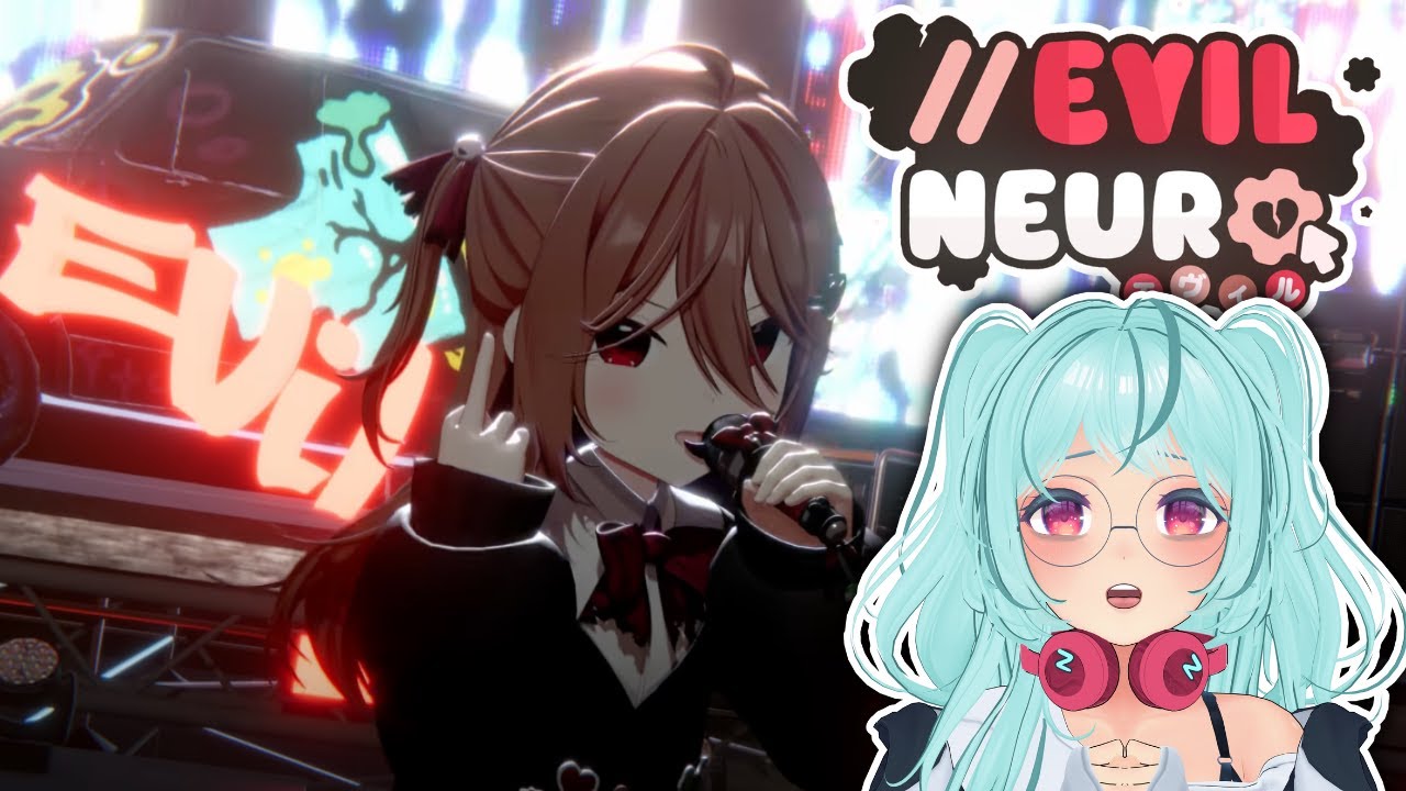 EVIL NEURO FIRST ORIGINAL SONG REACTION - YouTube