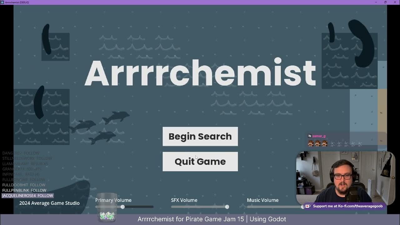 Ep. 3 | Arrrrchemist Game Dev | Pirate Jam - Using Godot for the game engine - YouTube