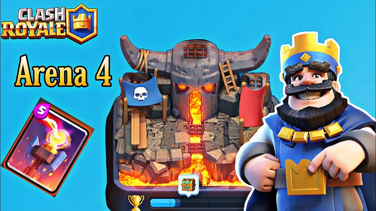 PROBANDO LA ARENA 4 CON USTEDES | CLASH ROYALE - YouTube