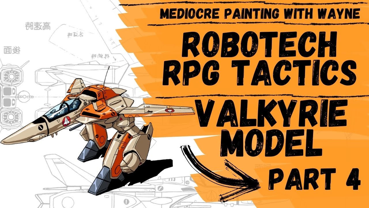 Robotech Valkyrie RPG Tactics Episode 4 / How to shade over black and ...