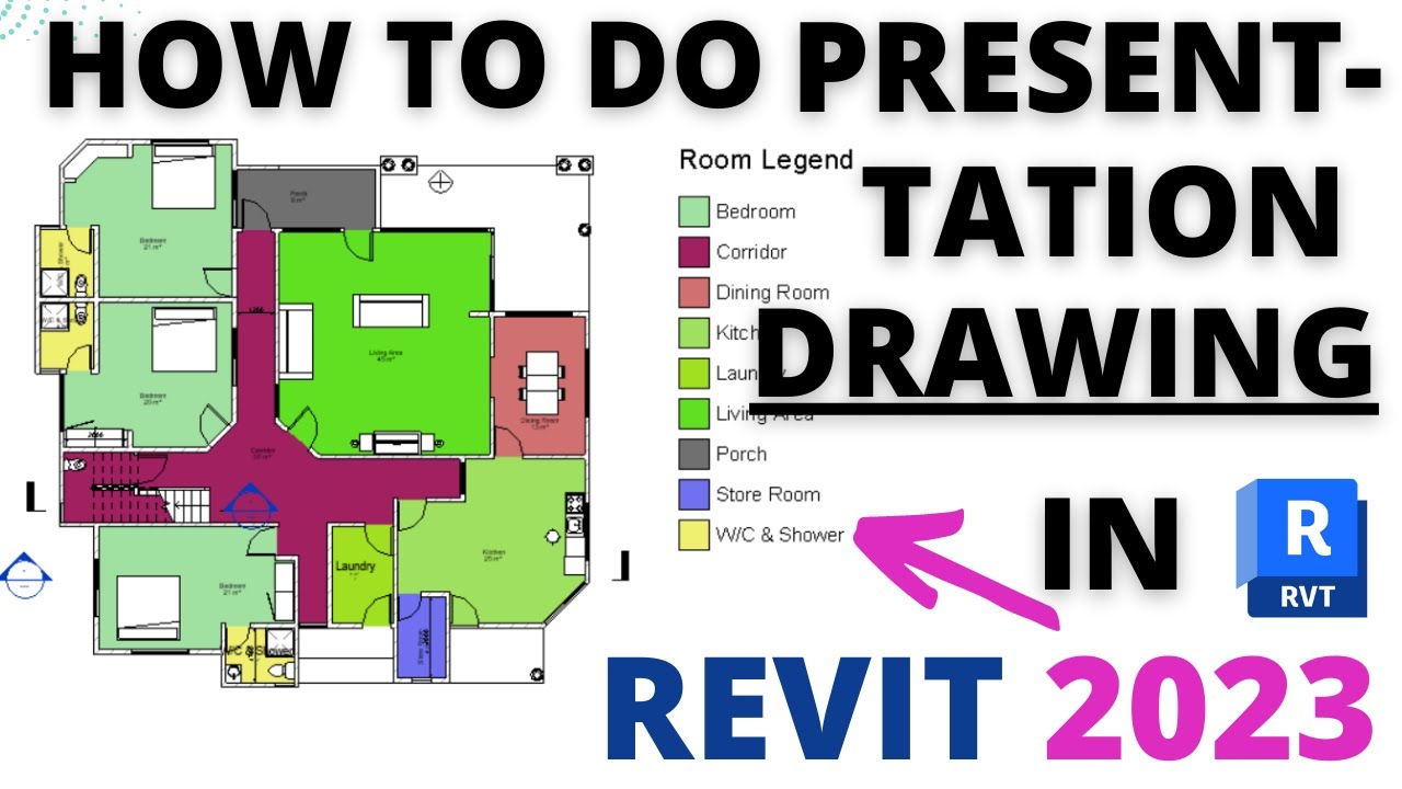 How To Do Presentation Drawing in REVIT (Simple Steps) - YouTube