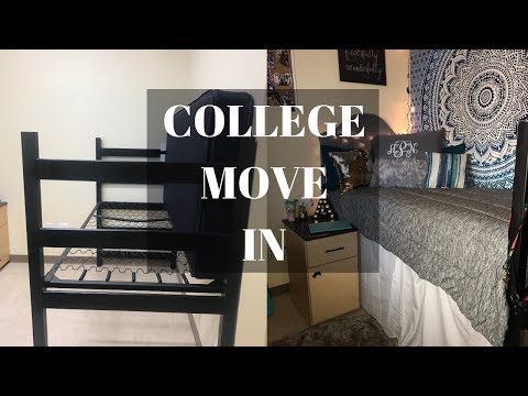 COLLEGE MOVE IN VLOG- FRESHMAN | Texas State