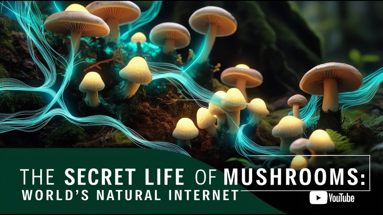 The Secret Life of Mushrooms: World's Natural Internet - YouTube