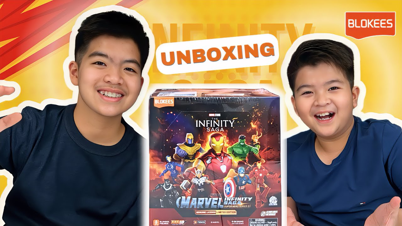 Unboxing & Building : Blokees Marvel Infinity Saga Unboxing - YouTube