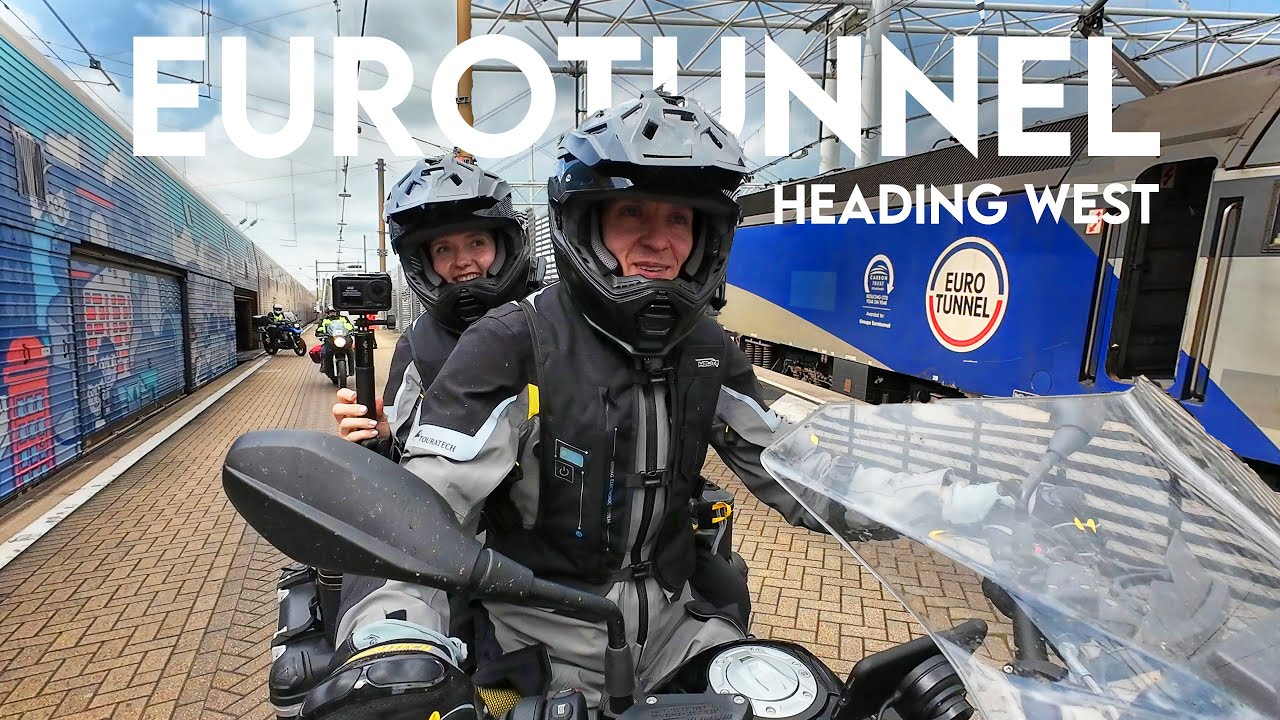How To Take The EURO TUNNEL - UK Motorcycle Touring Adventure Starts ...