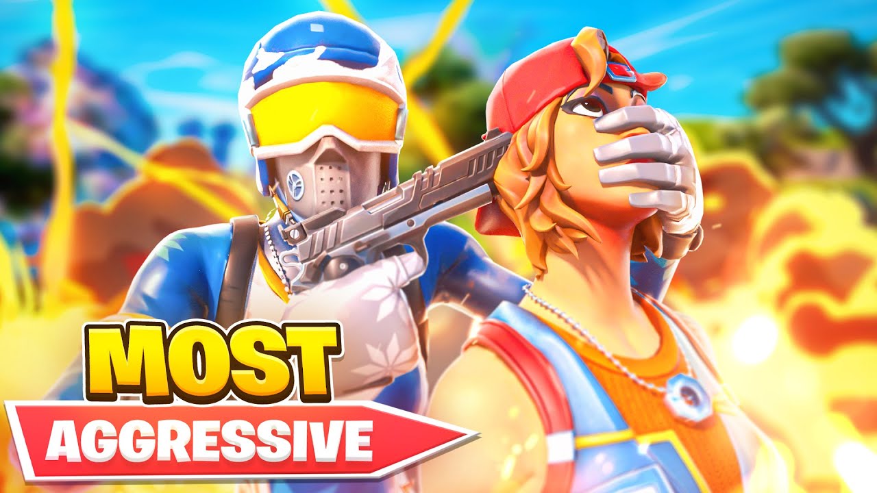 The most AGGRESSIVE fortnite PRO 😈 | Pxlarized - YouTube