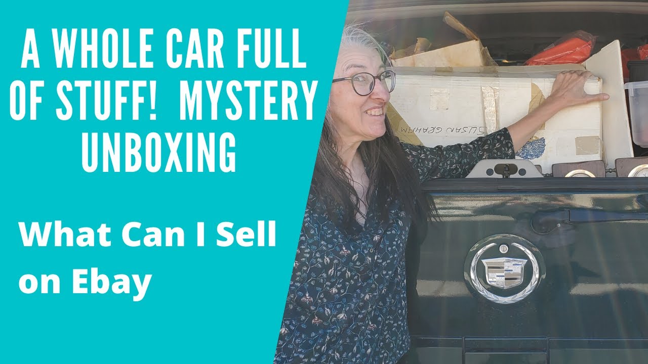 A Whole Car Full of Stuff! Mystery Unboxing - What Can I Sell on Ebay ...