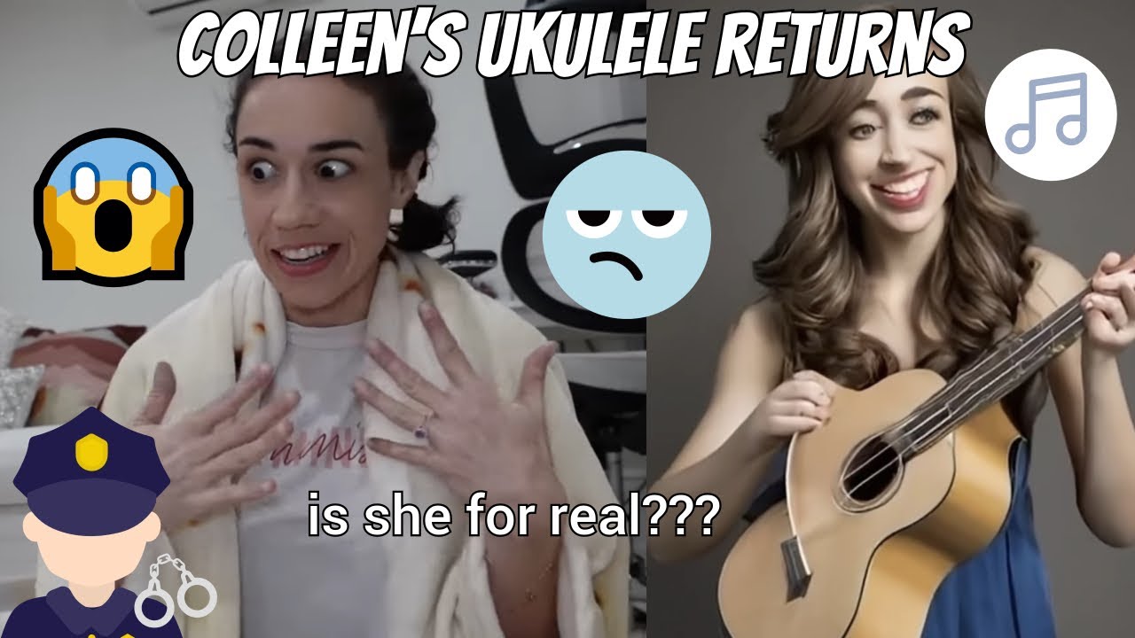 Colleen Ballinger plays ukulele while “reflecting” on her cancellation ...
