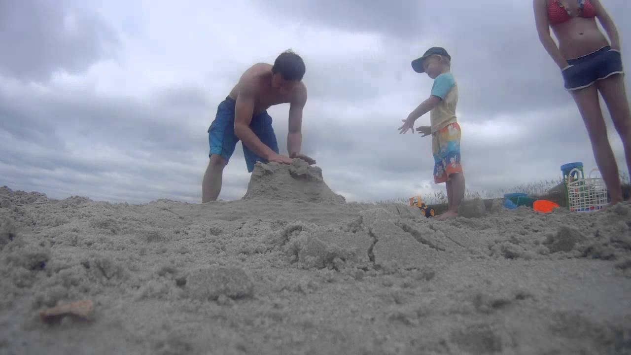 Sand Castle Time Lapse - YouTube