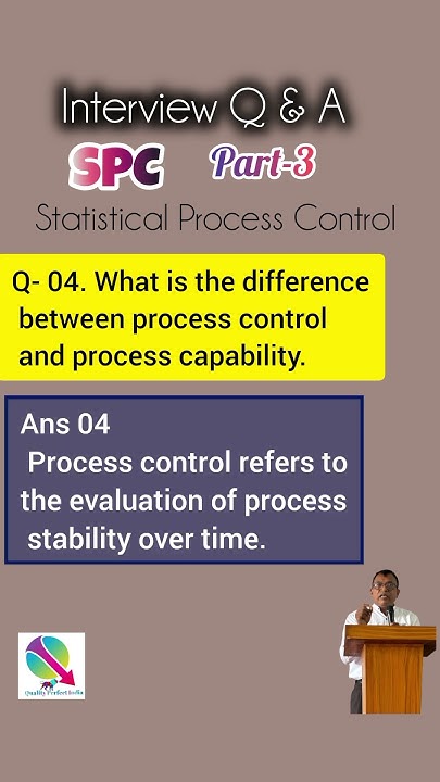 SPC Part -3 Interview Q &A (Statistical Process Control) #spc #engineering #education #quality ...