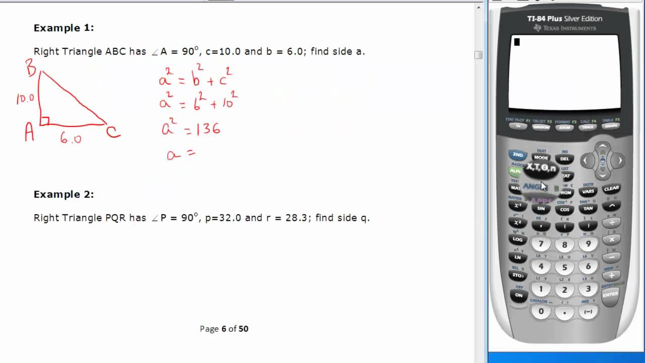 Angle Sum Principal and Pythagorean Theorem - YouTube