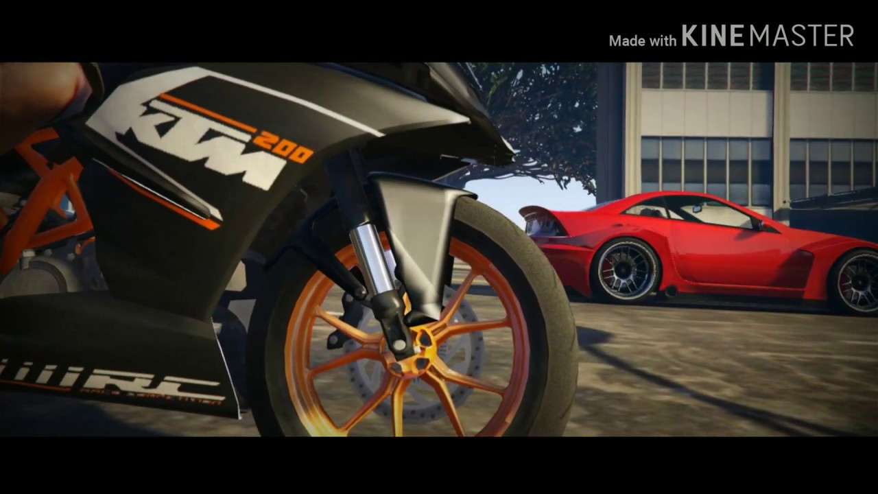 KTM RC 200 Ride Animation - YouTube