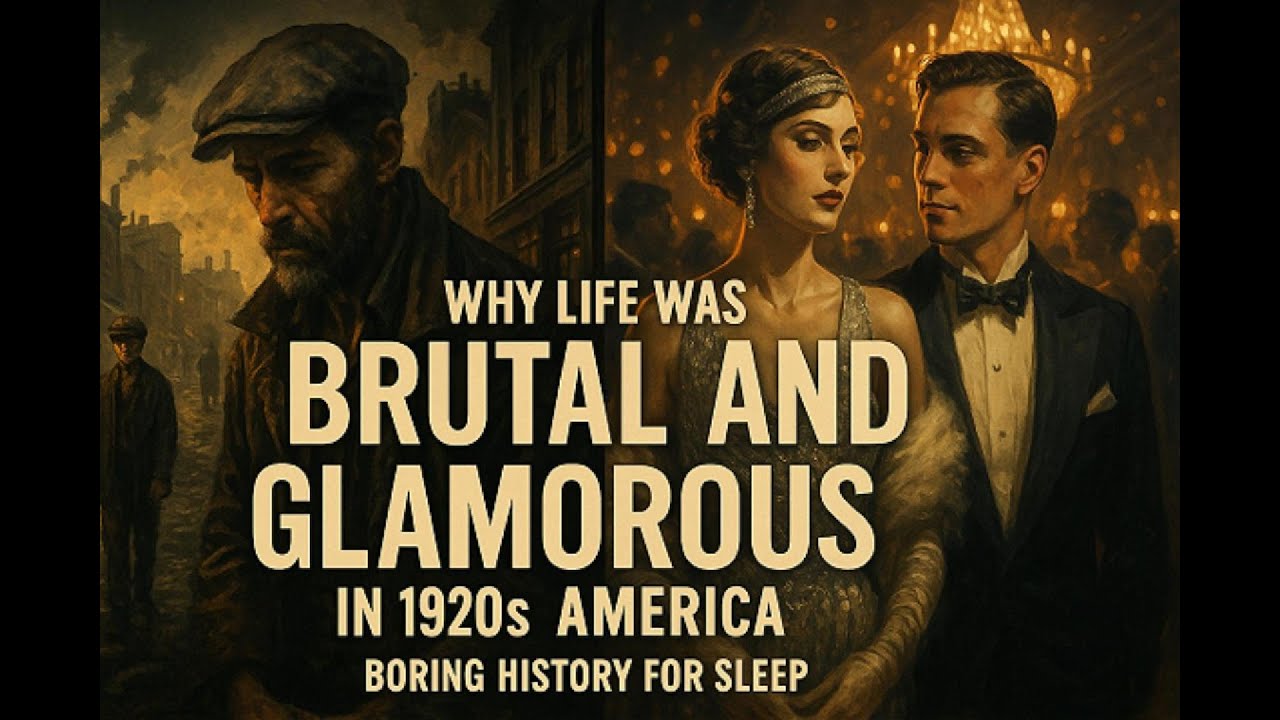Why Life Was Brutal AND Glamorous in 1920s America | Boring History for ...