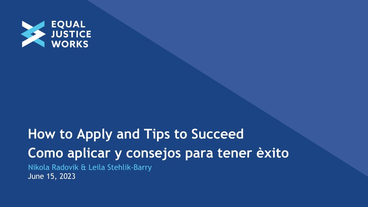 DYO Webinar | How to Apply and Tips to Succeed / Como aplicar y ...
