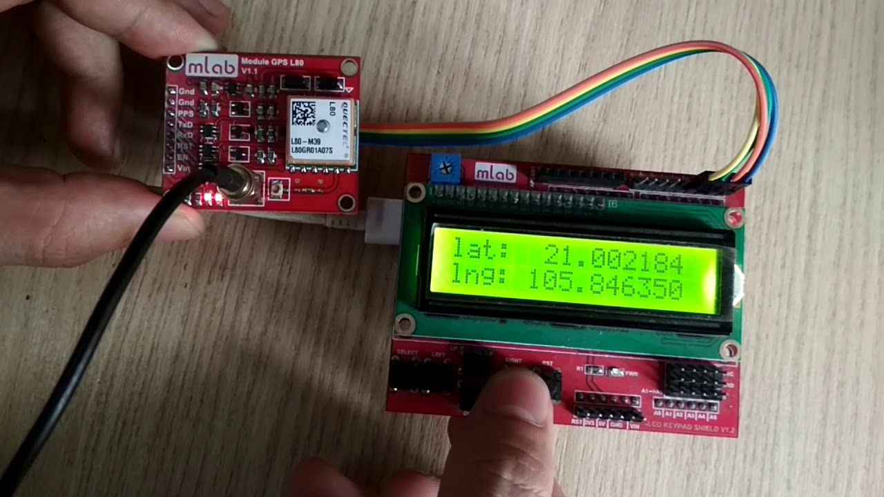 Hướng dẫn lập trình Module GPS L80 và Arduino - YouTube